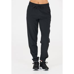 Endurance Damen Sweathose "Chaya", schwarz, Gr. 44, unifarben, 95% Polyester, 5% Elasthan, Hosen, aus bequemem und schnell trocknendem Material