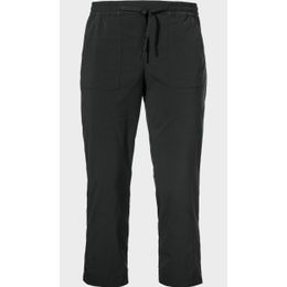 Sch&ouml;ffel SCH&Ouml;FFEL Damen 3/4-Hose "Pants Rangun L"9990, schwarz, Gr. 42, Oberstoff: 95% Nylon, 5% Elasthan, Hosen