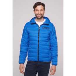 CAMP DAVID Herren Outdoorjacke, blau, Gr. M, bedruckt, bestickt, Steppware, Material: 100% Polyamid, Futter: 100% Polyester, F&uuml;llung: 100% Polyester,