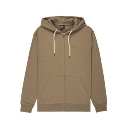 Quiksilver Zip-Up Hoodie 'Salt Water' male Brown size M