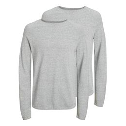 Jack & Jones Jack & Jones Sweater 'Hill' male Grey size XXL