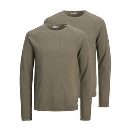 Jack & Jones Jack & Jones Sweater 'Hill' male Brown size L