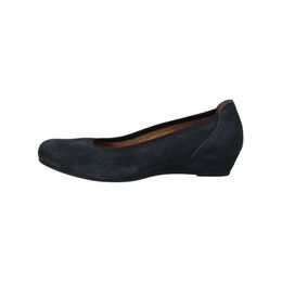Gabor COMFORT Damen Ballerina "Gabor Comfort Ballerinas Leder", Gr. 40,5, schwarz, Leder, Schuhe