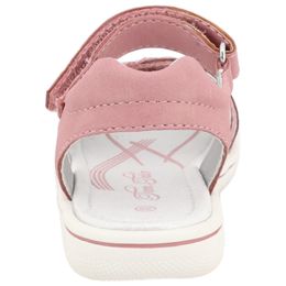 Tom Tailor M&auml;dchen Sandale, Gr. 39, rosa, Lederimitat, Glitzer, festlich, Schuhe, Festtagsschuh, Klettschuh, Sommerschuh mit Glitzer-Herzen