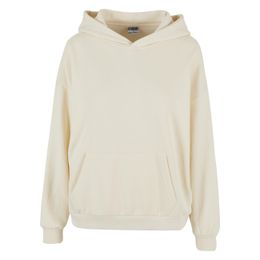 Kapuzensweatshirt Urban Classics "Urban Classics Ladies Light Terry Oversized Hoodie", Damen, Gr. XS, sandwei&szlig;, 70% Baumwolle, 30% Polyester, unifarben, Sweatshirts