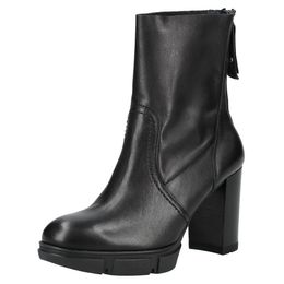 Paul Green Damen High-Heel-Stiefelette "Paul Green Stiefelette Glattleder", Gr. 40,5, schwarz, Glattleder, Schuhe