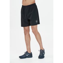 Virtus Herren Shorts "SPIER M activ", schwarz, Gr. M, unifarben, 87% Polyester, 13% Elasthan, Hosen, mit komfortablem 4-Wege-Funktionsstretch