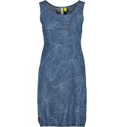alife and kickin ALIFE & KICKIN Damen Sommerkleid "Damen CameronAK DNM B", blau, Gr. M, 95% Baumwolle, 5% Elasthan, Kleider