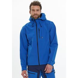WHISTLER Herren Outdoorjacke "Seymour", blau, Gr. XXXL, unifarben, 90% Nylon, 10% Elasthan, Jacken, mit 15.000 mm Wassers&auml;ule