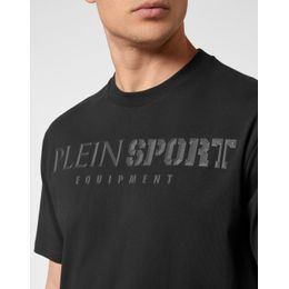 Plein Sport Jungen T-Shirt "Statement", schwarz, Gr. S, Obermaterial: 100% Baumwolle, Shirts