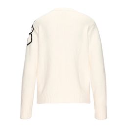 Lascana Damen Strickpullover, beige, Gr. 36, bestickt, unifarben, Strick, Obermaterial: 83% Polyester, 7% Polyacryl, 6% Polyamid, 4% Wolle. Besatz: