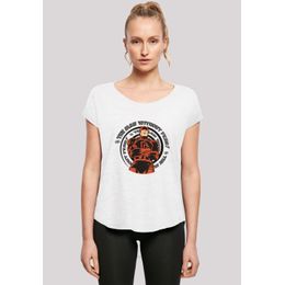F4NT4STIC Damen T-Shirt "Marvel Daredevil Spiral", wei&szlig;, Gr. S, Obermaterial: 100% Baumwolle, Shirts, Damen,Premium Merch,Lang,Longshirt,Logo Print