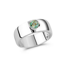 Vivance Damen Fingerring "925/- Sterling Silber rhodiniert glanz", 062 (19,7), Silber 925 (Sterlingsilber), wei&szlig;, Silber 925 (Sterlingsilber),