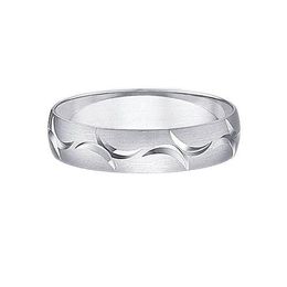Firetti Damen Trauring "Schmuck Geschenk Hochzeit Ehering Trauring "Ich liebe Dich"", 23, ohne Brillant, Silber 925 (Sterlingsilber), 5mm, silber,