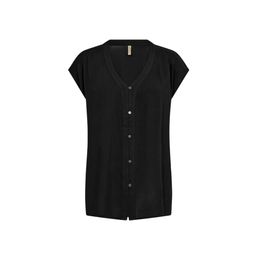 soyaconcept Damen Blusentop "Soya Concept Shirt SC_RADIA"9999 schwarz, Gr. XS, Obermaterial: 100% Viskose, Blusen