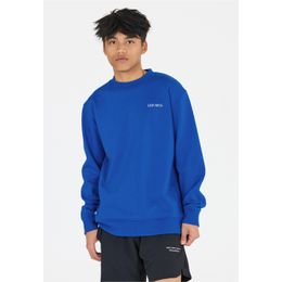 LES'ARCS Jungen Sweatshirt "Deasach", blau, Gr. 140, unifarben, 45% Polyester, 35% Baumwolle, 20% Polyester, Sweatshirts, mit stylischem Print und
