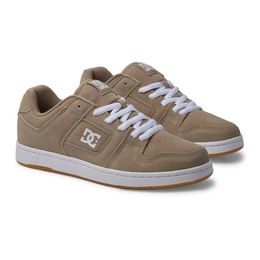 DC Shoes Damen Sneaker "Manteca 4", Gr. 7,5, braun, Obermaterial:53.02% Leder, 46.98% Synthetikmaterial;, Schuhe