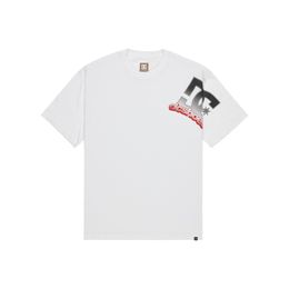 DC Shoes Herren T-Shirt "Solid Lefty", wei&szlig;, Gr. M, Obermaterial: 75% Walkfrottier, 25% Walkfrottier;, Shirts