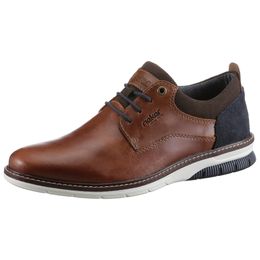 Rieker Herren Schn&uuml;rschuh, Gr. 41, braun, Leder, Veloursleder, Velourslederimitat, Schuhe, 150 Jahre Rieker Jubil&auml;umsartikel, Freizeitschuh,