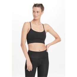 Endurance Damen Sport-BH "Raleigh", Gr. XL, schwarz, 75% Nylon, 25% Elasthan, unifarben, BHs, mit Quick Dry-Technologie