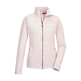 Killtec Damen Strickjacke "KOW 112 WMN FLX JCKT", lila, Gr. 44, Oberstoff: 100% Polyester, Strickjacken, Powerstretchjacke, Melange Optik,