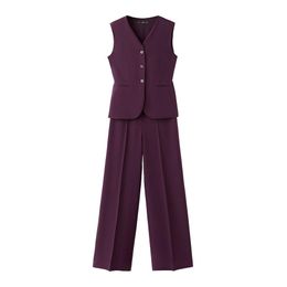 Mango Jumpsuit 'ERIN' female Purple size M