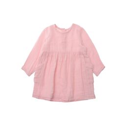 Liliput M&auml;dchen Sommerkleid "rosenholz", rosa, Gr. 62, unifarben, 100% Baumwolle, Kleider, mit geraffter Naht