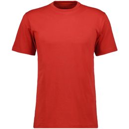 Ragman Herren Longshirt, rot, Gr. XXXL, Baumwolle, Shirts