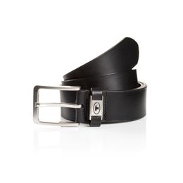 Tom Tailor Herren Lederg&uuml;rtel "TTCOREY", schwarz, Gr. 105, Rindsleder, G&uuml;rtel, 4 cm breiter Herreng&uuml;rtel, ideal zu Jeans und Chino, bis Gr. 120