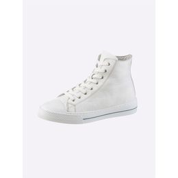 Andrea Conti Damen Sneaker, Gr. 42, wei&szlig;, Leder, Rindsleder, Schuhe