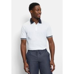 OLYMP Herren Poloshirt "OLYMP Casual Wirk, Regular Fit", wei&szlig;, Gr. XL, 100% Baumwolle, Shirts