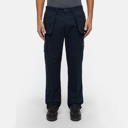 Dickies Arbeitshose "Dickies Workwear Hosen M Dickies EVERYDAY TROUSERS mit Holster", blau, Gr. 34, Obermaterial: 65% Polyester, 35% Baumwolle, Hosen