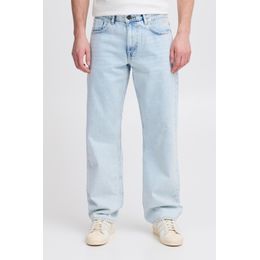 Blend Herren Loose-fit-Jeans "BHFLAKE LOOSE FIT JEANS", blau, Gr. 33, Abriebeffekte, Denim/Jeans, Obermaterial: 100% Baumwolle, Jeans, lockere
