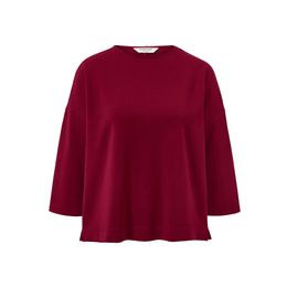 Tchibo - Sweatshirt mit 3/4-Arm - Damen - Gr. S - bordeaux