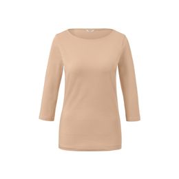 Tchibo - Shirt mit 3/4-Arm - Damen - Gr. L - beige
