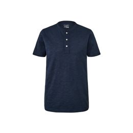 Tchibo - Kurzarm-Henley - Herren - Gr. XXL - dunkelblau