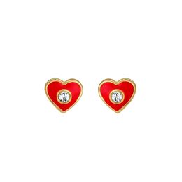 Elli Jewelry 'Herz' girl Red size One Size