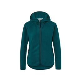 Tchibo - Kapuzen-Fleecejacke - Damen - Gr. M - petrol