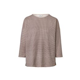Tchibo - Kariertes Sweatshirt - Damen - Gr. L - wei&szlig;/kariert
