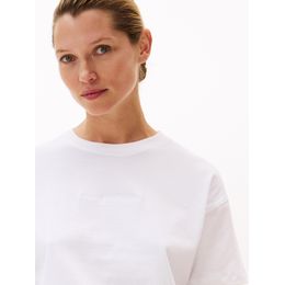 Damen T-Shirt, Tommy Hilfiger Underwear, Gr. XL, wei&szlig;, Web, Obermaterial: 100% Baumwolle, unifarben, Shirts, Regular fit mit Rundhalsausschnitt