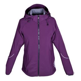DEPROC Active Damen Softshelljacke "NIGEL PEAK Women", lila, Gr. 42, Softshell, 96% Polyester. 4% Elasthan, Jacken, auch in Gro&szlig;en Gr&ouml;&szlig;en erh&auml;ltlich