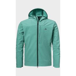 Sch&ouml;ffel SCH&Ouml;FFEL Herren Fleecejacke "Fleece Hoody Style Enixa MEN", gr&uuml;n, Gr. 48, Oberstoff: 92% Polyester, 8% Elasthan, Jacken