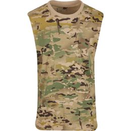 Brandit Herren Muskelshirt "Brandit Brandit T-Shirt sleeveless", gr&uuml;n, Gr. XXL, unifarben, 100% Baumwolle, Shirts