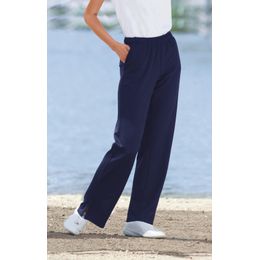 Schneider Sportswear Damen Freizeithose mit Baumwoll-Innenseite marine Gr&ouml;&szlig;e 42