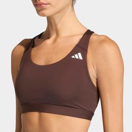 adidas Performance Sports Bra female Brown size XXL