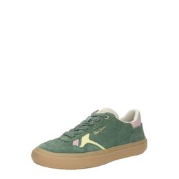 Pepe Jeans Sneaker 'Travis Retro' Damen Gr&ouml;&szlig;e 36 hellgelb / gold / gr&uuml;n / rosa