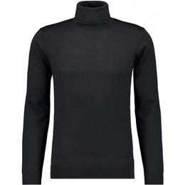 Ragman Herren Rundhalspullover, schwarz, Gr. 6XL, Strick, 100% Wolle, Pullover