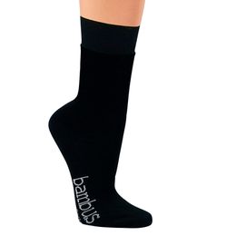 Damen Socken, 2schwarz, 75% Viskose, 22% Polyamid, 3% Elasthan, Socken