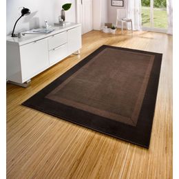 Teppich Hanse Home, B:120cm H:9mm L:170cm, braun, Kunstfaser, Wohnzimmer, Teppiche, "Band", Kurzflor, weich, L&auml;ufer Gr&ouml;&szlig;en, Wohnzimmer, Schlafzimmer,