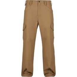 Brandit Herren Stoffhose "Brandit Tactical Pants Ripstop"camel, Gr. L, unifarben, 64% Polyester, 34% Baumwolle, 2% Elasthan, Hosen